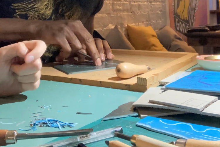 Carve Out Time for Creativity: Linocut Workshops in Folkestone with Fa ...