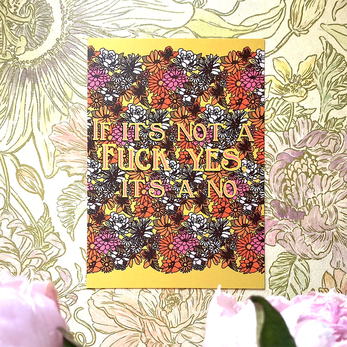A5 Fuck Yes Print – Fabia.H.Goff